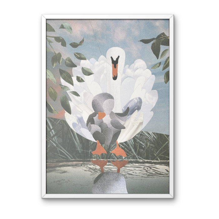 Den Grimme Ælling plakat – Baastrup Illustration